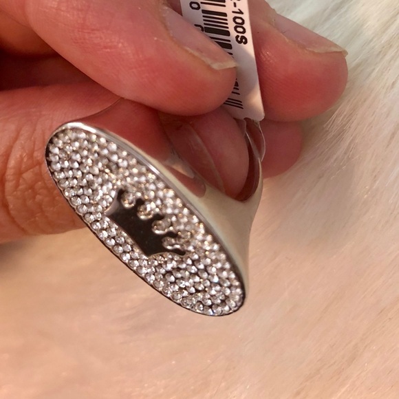 Sasha | Jewelry | Swarovski Crystal Crown Ring Size 6 | Poshmark